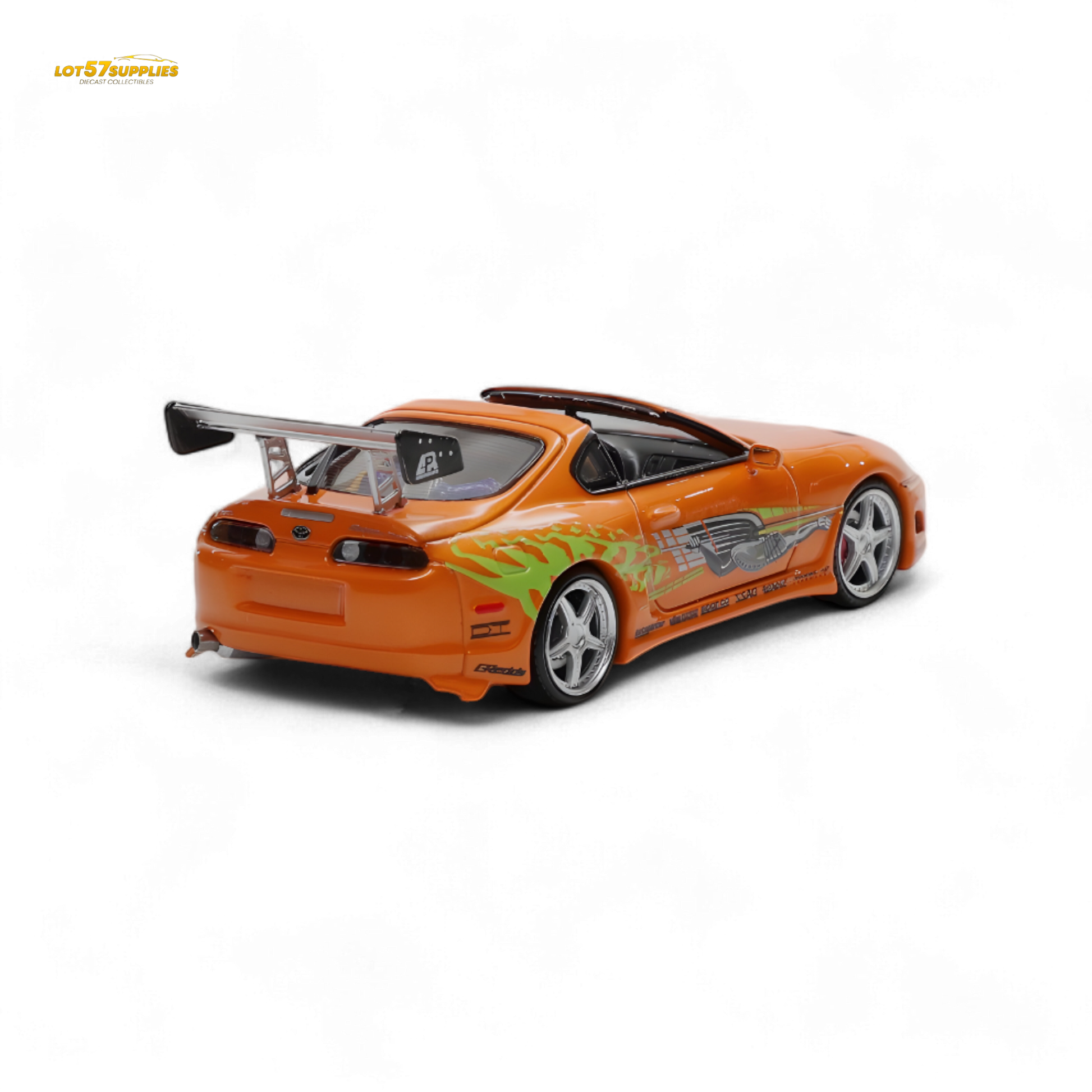 Fast Speed Toyota Supra MK4 Targa 1:64 | Evergreen Kings