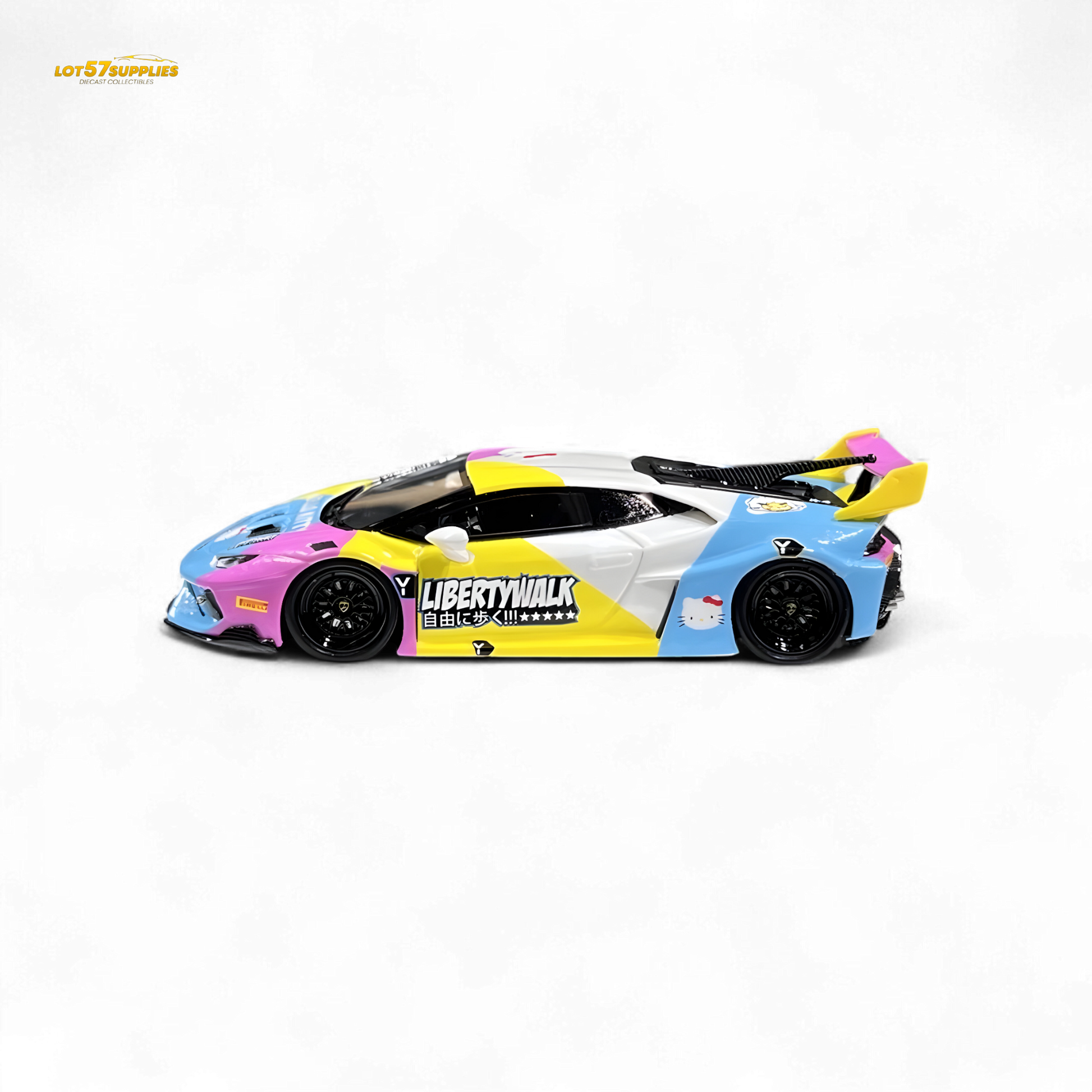 Flame Lamborghini Huracan LP610-4 LWBK WideBody Resin 1:64 | Evergreen ...