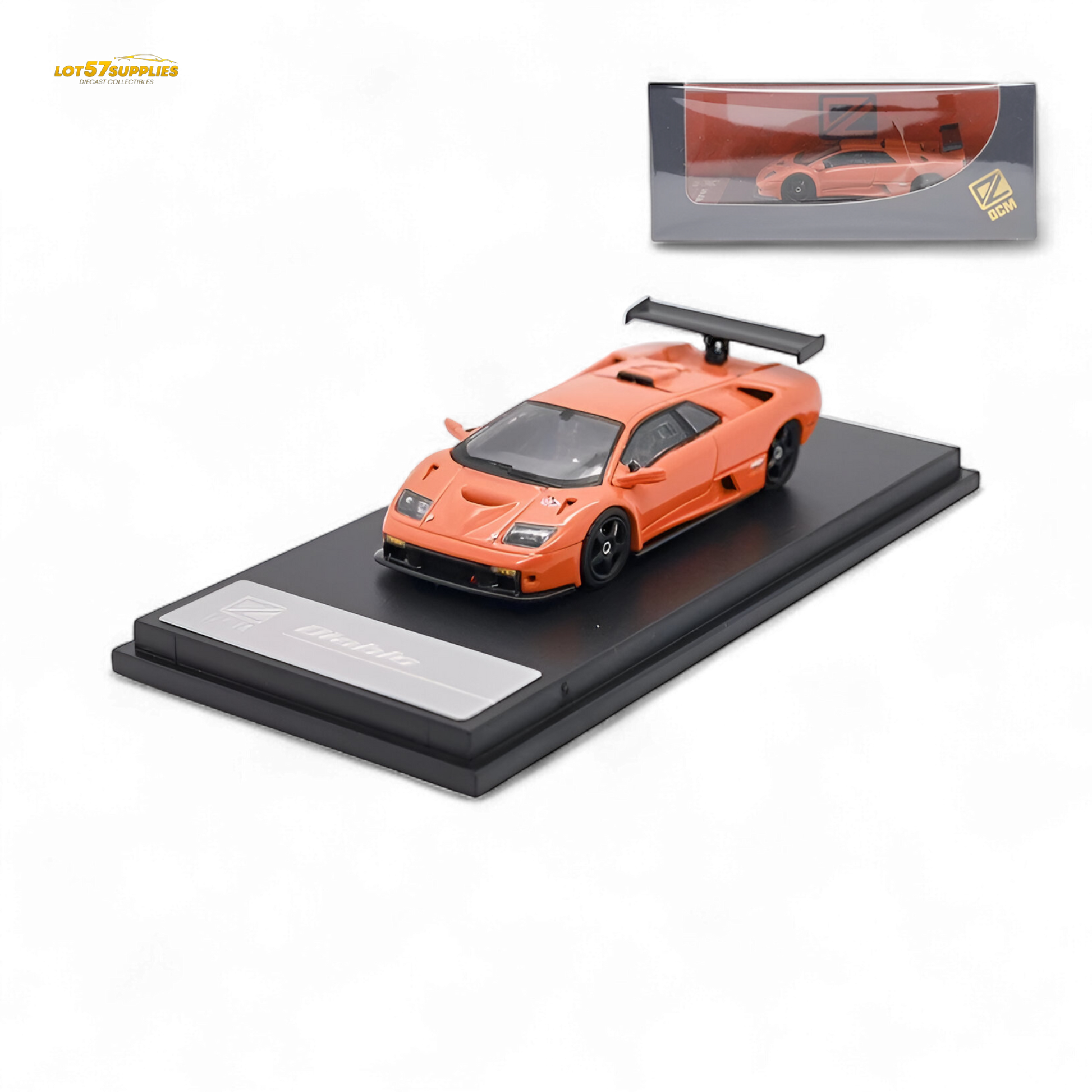 DCM Lamborghini Diablo GT-R Orange 1:64 | Evergreen Kings