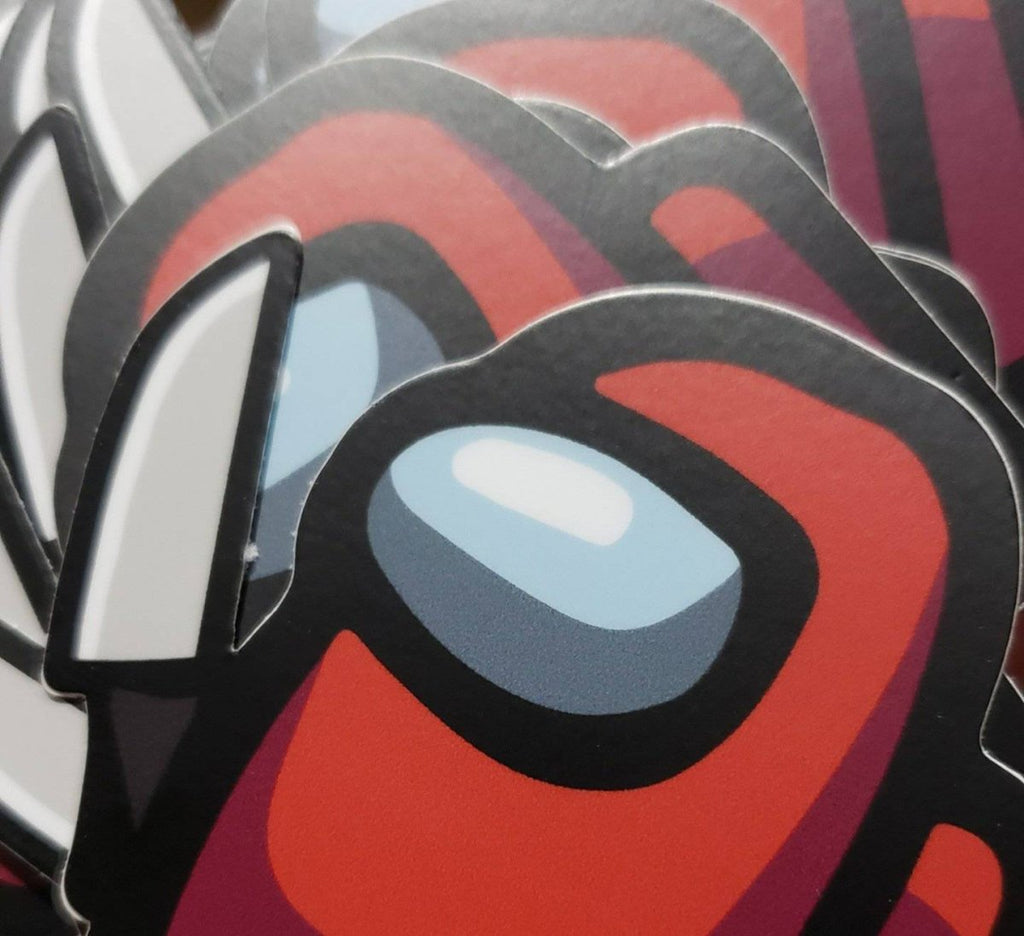 Imposter Among Us Sticker | Evergreen Kings