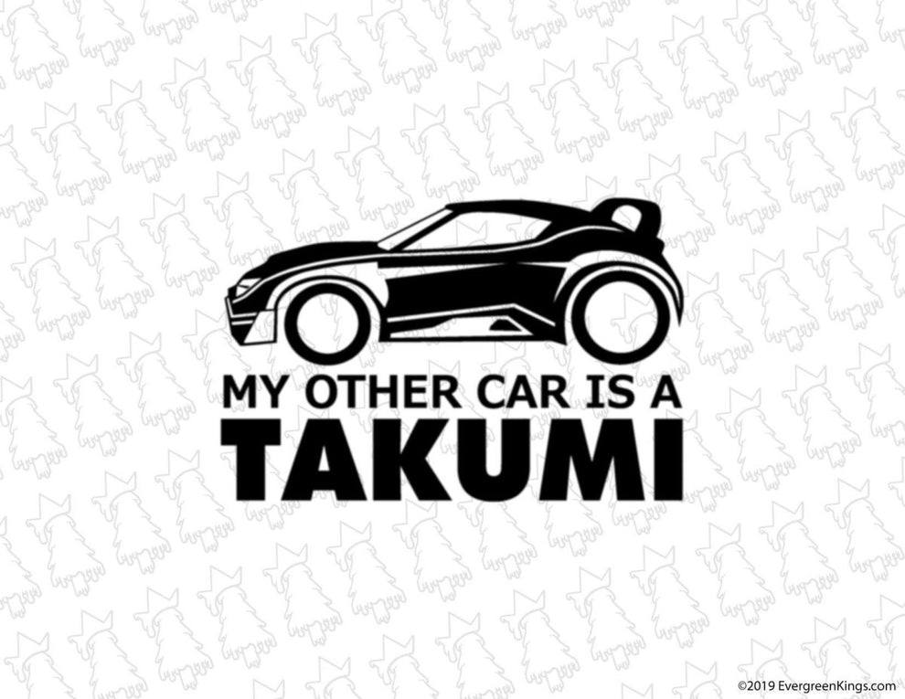 My Other Car Decal (Octane, Dominus, Backfire, Takumi, Breakout ...