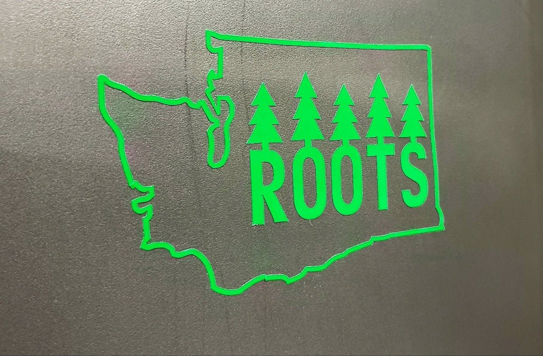 Washington State Roots Decal | Evergreen Kings