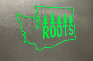 Washington State Roots Decal - Evergreen Kings